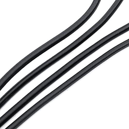 N/A Three-Meter Portable Black Rope, High-Strength Nylon Halter Rope Head Horse Control Accessory Horse Riding Equipment