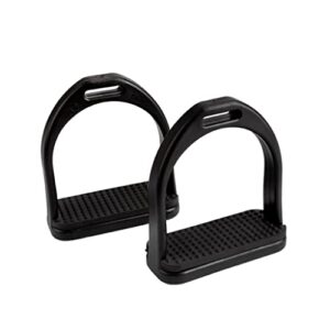 n/a 2pcs children adults durable horse riding stirrups horse rider lightweight wide track anti slip equestrian (size : medium)