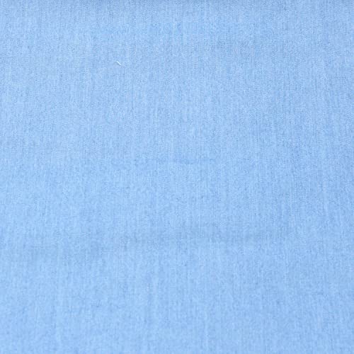 AIVYNA Indigo Blue 5.0 oz 100% Cotton Denim Chambray Fabric,56 Inches Wide, by The Yard Light Col(Light 1Y)