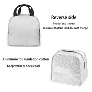 ybbed Anime Lunch Bag Insulated Leakproof Reusable Portable Cooler Box Practical Tote Bag for Work, Picnic