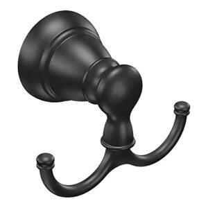 moen y2603bl banbury matte black robe hook matte black