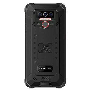 OUKITEL WP5 Pro Rugged Unlocked Smartphone, 5.5''HD+ Screen, 8000mAh Battery Rugged Cell Phone, 4GB+64GB Android, IP68 Waterproof 4G LTE Dual Cellphone, Face ID Fingerprint GPS