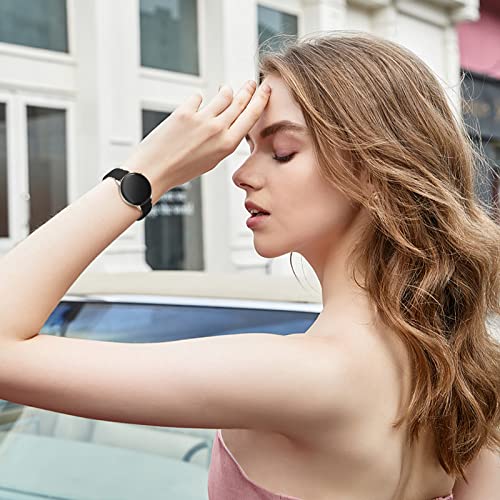 6 Pack Bands Compatible with Samsung Galaxy Watch 5 Band 40mm 44mm/5 Pro 45mm, Galaxy Watch 4 Band 40mm 44mm/Watch 4 Classic/Galaxy Watch 3 41mm, 20mm Slim Sport Lace Silicone Wristband for Women