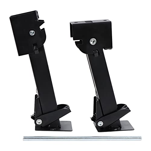 Dumble RV Stabilizer Jacks - 2pk 1300lb Cap Attachable Telescoping Travel Trailer Jack Stabilizer Stands and Jack Rod