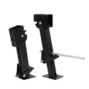 Dumble RV Stabilizer Jacks - 2pk 1300lb Cap Attachable Telescoping Travel Trailer Jack Stabilizer Stands and Jack Rod