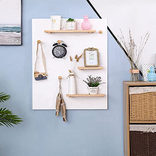 Wood Wall Hooks, glrovazas Coat Hooks Wall Mounted Hat Hanger Hooks 6Pcs Decorative Modern Wooden Peg Hooks for Hanging Coats Hanging Hats Clothes Towels Bags