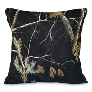 visi-one filled realtree pillow, 18" x 18" inches, camouflage