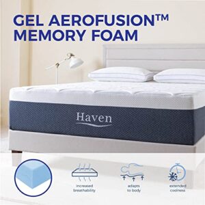 Full Mattress Memory Foam, 14 Inch Mattress in a Box, CertiPUR-US Certified, Made in USA, Medium Firm Mattress