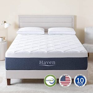 Full Mattress Memory Foam, 14 Inch Mattress in a Box, CertiPUR-US Certified, Made in USA, Medium Firm Mattress