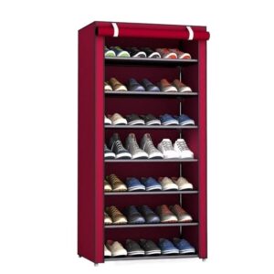 shoe rack shoe shelf stackable shoe rack simple shoe rack fabric shoe shelf multifunction 7 layers shoe cabinet shoe organiser rack shoe boots storage rack shelf with cover shoe racks shoe bench stac