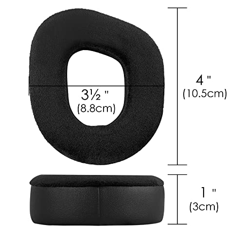 Ear Pads for Turtle Beach Stealth 700 Gen 2 Headphones Replacement Ear Cushions, Ear Covers, Headset Earpads (Hybrid Velour/Black)