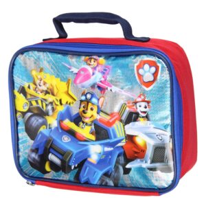 paw patrol lunch box characters and vehicles lunch bag tote