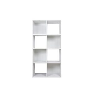 juggernaut storage 8-cube storage organizer, white