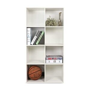 Juggernaut Storage 8-Cube Storage Organizer, White