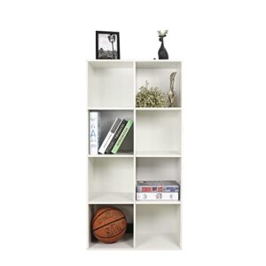 Juggernaut Storage 8-Cube Storage Organizer, White