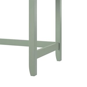 Novogratz Her Majesty 2 Drawer Writing Desk, Pale Green