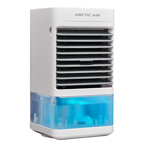 Arctic Air Pure Chill XL Evaporative Air Cooler - Powerful 4-Speed, Quiet, Lightweight Oscillating Portable Cooling Tower - Hydro-Chill Technology For Bedroom, Office, Living Room & More