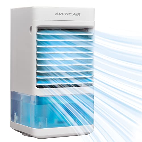 Arctic Air Pure Chill XL Evaporative Air Cooler - Powerful 4-Speed, Quiet, Lightweight Oscillating Portable Cooling Tower - Hydro-Chill Technology For Bedroom, Office, Living Room & More