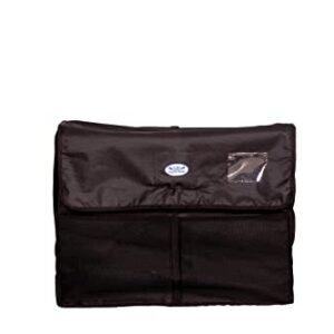 SIE Blanket Carry Storage Bag with Mesh Pockets (Black)