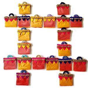 Haldi Kumkum | Set of 20 | Pasupu kumkum | Tamboolam | Pooja|Return Gift | Give Away | Made in India