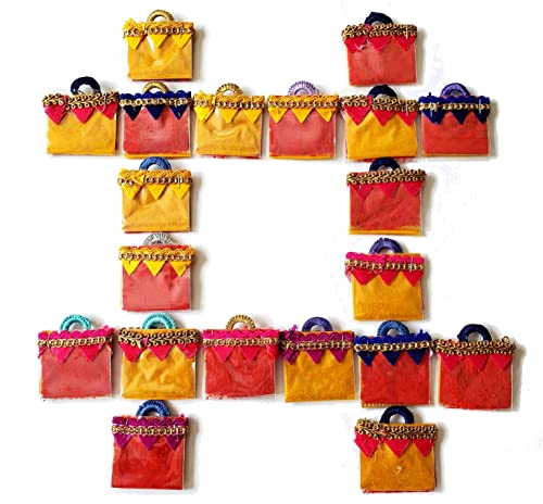 Haldi Kumkum | Set of 20 | Pasupu kumkum | Tamboolam | Pooja|Return Gift | Give Away | Made in India