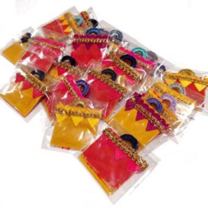 Haldi Kumkum | Set of 20 | Pasupu kumkum | Tamboolam | Pooja|Return Gift | Give Away | Made in India