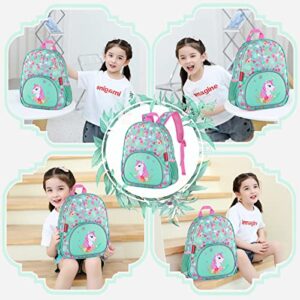 Daaupus 12-Inch Preschool Backpack for Girls, Kids Backpack for Boys & Girls, Perfect for Daycare and Preschool, Age 2-5 Years