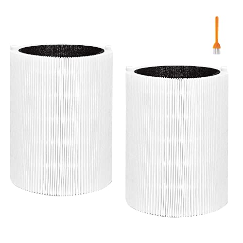 IZSOHHOME Replacement Filter for Blueair Blue Pure 411 Genuine,411+,411 Auto and MINI Air Purifiers(2 Sets)