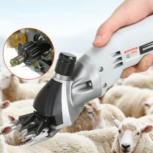 cjc 110V 900W Sheep Goat Shears Clippers Electric Animal Shave Grooming Farm Supply