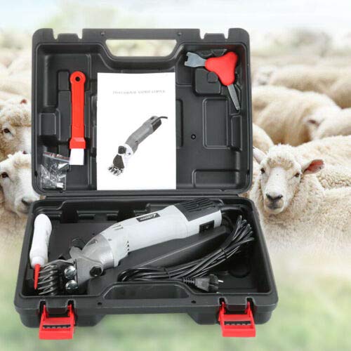 cjc 110V 900W Sheep Goat Shears Clippers Electric Animal Shave Grooming Farm Supply