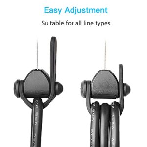 3 Packs VR Cable Management for Oculus Quest 2 Retractable Ceiling Pulley VR Accessories for Oculus Quest, Rift S, Valve Index, HTC Vive, Vive Pro, Playstation VR Link Cable