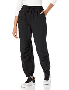 sweaty betty womens quinn cargo pants, black, large us