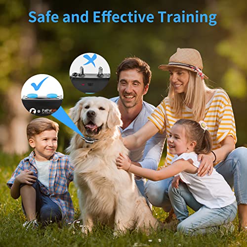 PaiPaitek Bark Collar with Remote, Automatic Bark and Training Collar Combo with Beep, Vibration, Shock, Auto Bark Mode, Up to 3300ft Range Dog Shock Collar for Small, Large and Medium Dogs