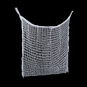 Mono-gatari Slow Feed Hay Net Bag Full Day for Horses, Goat Feeder Hay Net Horse Feeding Small Holes Adjustable Grazing Feeder (63" Length x 40" Width)