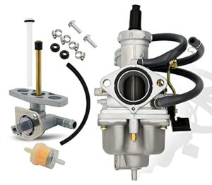 trx 250 carburetor compatible with honda trx 250 trx250 recon trx250tm trx250te atv 250 carburetor, trx 250 carburetor kit