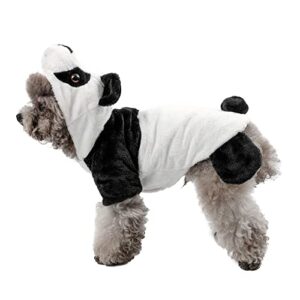 Yoption Dog Cat Panda Costumes, Pet Halloween Christmas Cosplay Dress Hoodie Funny Outfits Clothes for Puppy Dogs Kitten (XL)