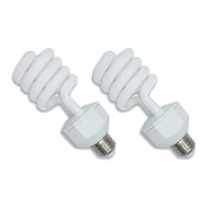 lumenivo uvb reptile light 23w 10.0 desert terrarium uvb bulb for bearded dragon, dwarf monitors, veiled chameleons - simulates uvb from the sun to help in calcium absorption - 120v - 2 pack