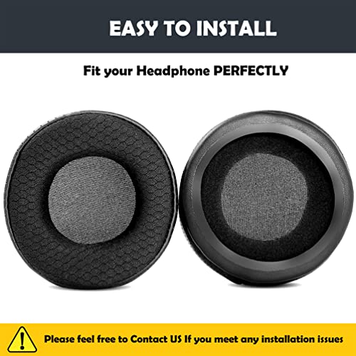 HTINDUSTRY Supreme Comfort Replacement Ear Pads Cushion,Headphone Earpads Compatible with AKG K52 K72 K92 K240 Headphone Headset