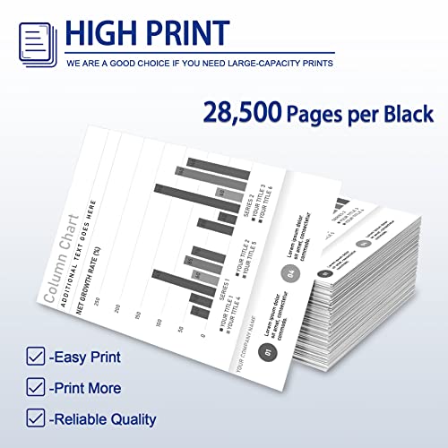 NUCALA Compatible TN328K/AAV8130 TK328K TN 328K TK-328K High-Yield Toner Cartridge Replacement for Konica Minolta Bizhub C300i C360i C250i C7130i Printer Toner (28,500 Pages 1-Pack Black )