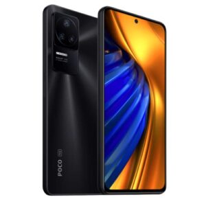 poco f4 5g + 4g lte 256gb + 8gb global version unlocked 6.67" 120hz 64mp triple camera (not verizon sprint boost cricket metro at&t) + (w/fast car 51w charger bundle) (night black)