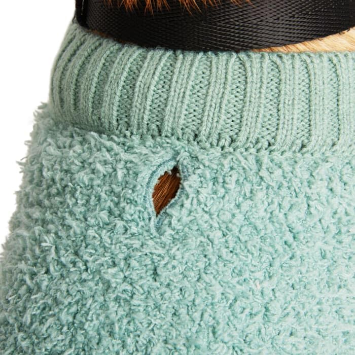 YOULY Sage Fuzzy Dog Sweater, Small