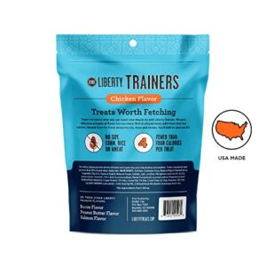 BIXBI Liberty Trainers, Chicken (6 oz, 1 Pouch) - Small Training Treats for Dogs - Low Calorie and Grain Free Dog Treats, Flavorful Pocket Size Healthy and All Natural Dog Treats