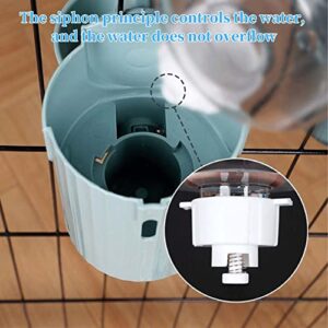 Hamiledyi Rabbit Automatic Water Dispenser Hanging Bunny Water Bottle Pet Water Bowl for Rabbit Chinchilla Guinea Pig Ferret Dog Cat(Automatic Water Dispenser)