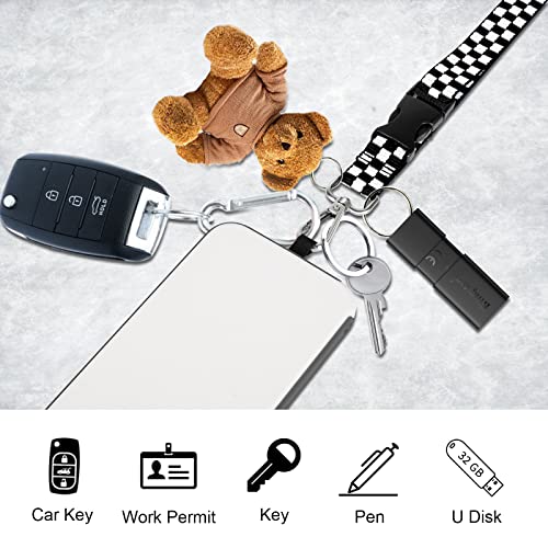 MAXCURY Cellphone Lanyard, Hand Strap for Keys, 1 × Adjustable Crossbody Lanyard, 1 × Wrist Car Key Holder, 2 × String, 2 × Phone Tether Tab, Shoulder Neck Strap with Metal Hook Holder for Women & Men