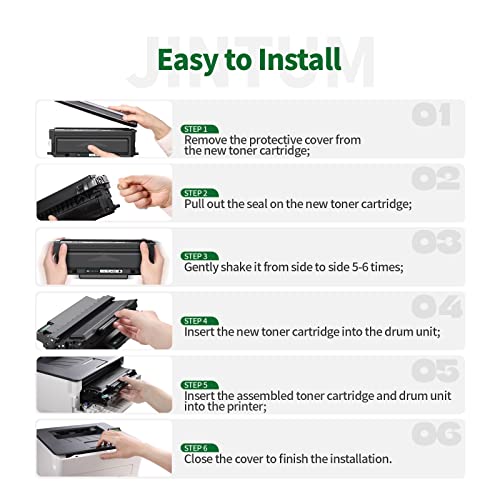 JINTUM TL-410 Compatible Toner Cartridge Replacement for Pantum TL410 TL-410H TL-410X for M7102DW P3012DW M6800FDW M7100DW M7200FDW M6802FDW M7102DN M7202FDW (1 Black)