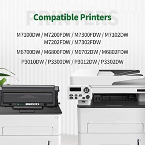 TL-410X Toner Cartridge Compatible Replacement for Pantum TL-410X TL-410H TL-410 for M7102DW P3012DW M6800FDW M7100DW M7200FDW M6802FDW M7102DN M7202FDW (1 Black)