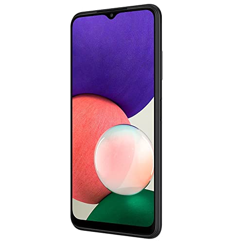 Samsung Galaxy A22 5G (128GB, 4GB) 6.6" 90Hz, Android 11, 48MP Triple Camera, Dual SIM 4G Volte Unlocked (GSM Only) International Model A226BR/DSN (Extra Fast Charger Bundle, Gray) (Renewed)