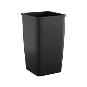 krollen industrial 50 gallon black square commercial trash can