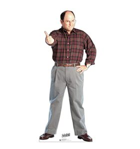 cardboard people george costanza cardboard cutout standup - seinfeld (tv show)