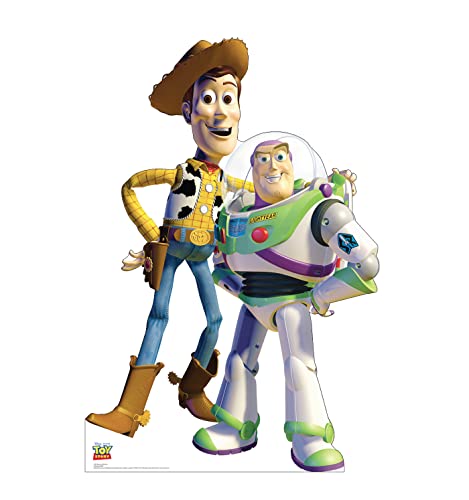 Cardboard People Buzz and Woody Refresh Cardboard Cutout Standup - Disney Pixar's Toy Story